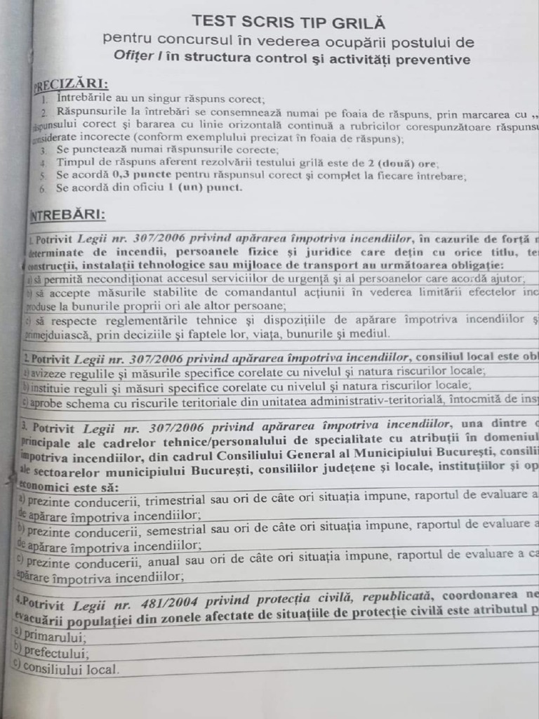 IGSU - Control (OF. I) | PDF