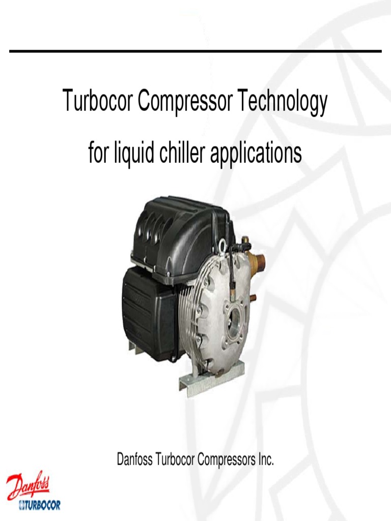 Turbocor Compressor Technology For Liquid Chiller Applications | PDF ...