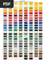 NRF Color Codes | PDF | Pastel | Grey