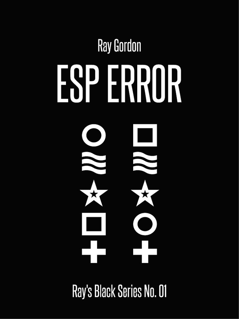 ESP Error by Ray Gordon | PDF | Extrasensory Perception