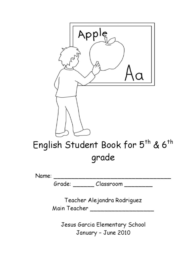 English Student Book For 5 & 6 Grade: TH TH | PDF | Pencil