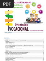 Portada de Orientación Vocacional | PDF
