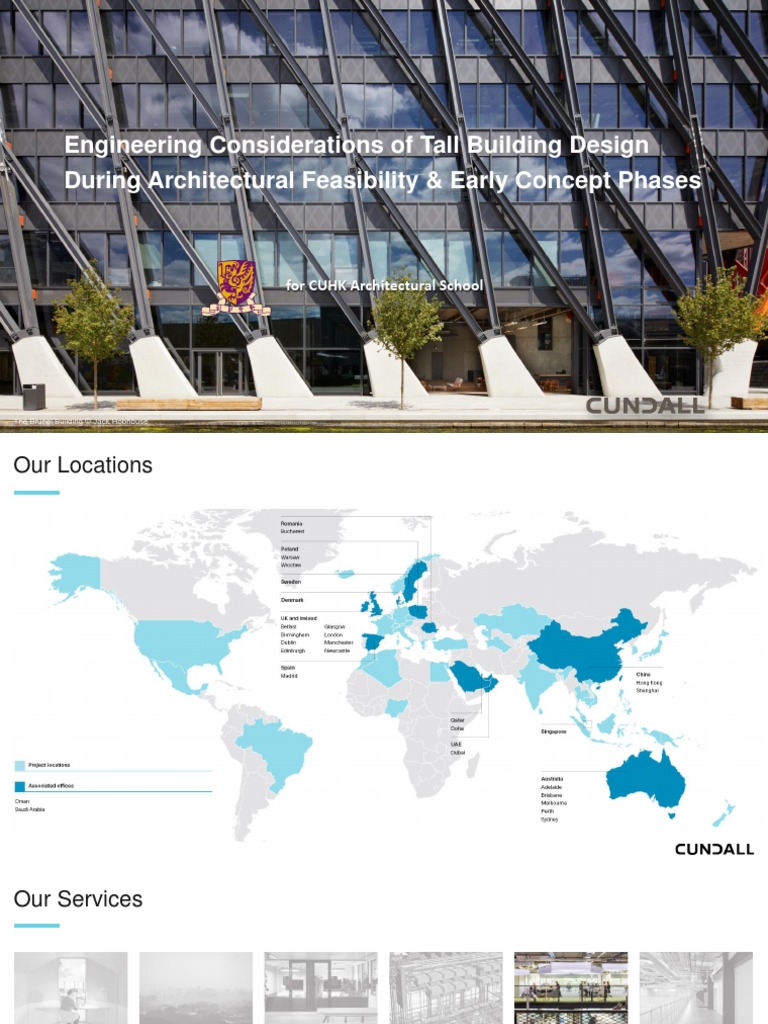 Tall Building Design - Notes | PDF | Elevator | Air Conditioning