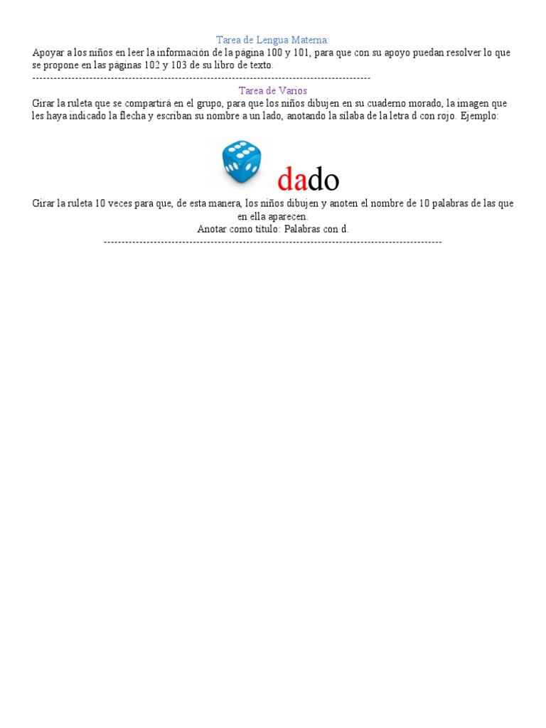 Tarea Del 2 de Febrero | PDF