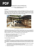 Zero Grazing Housing | PDF | Calf | Dairy Cattle