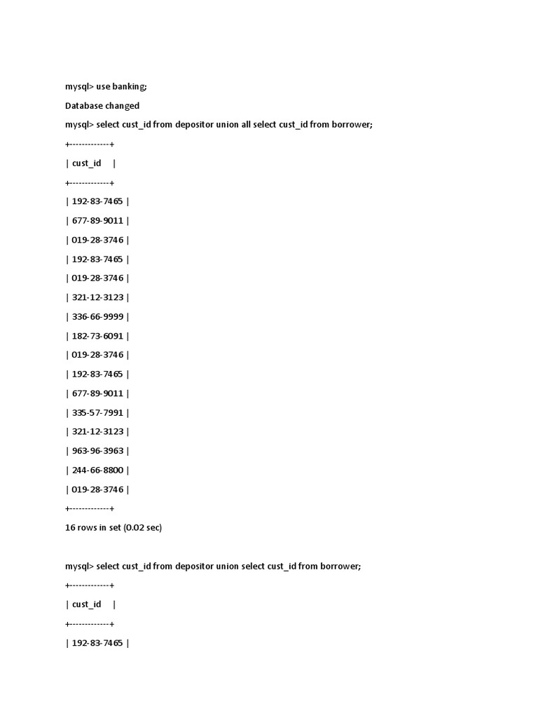 SQL Queries 2 | PDF | Information Technology Management | Information ...