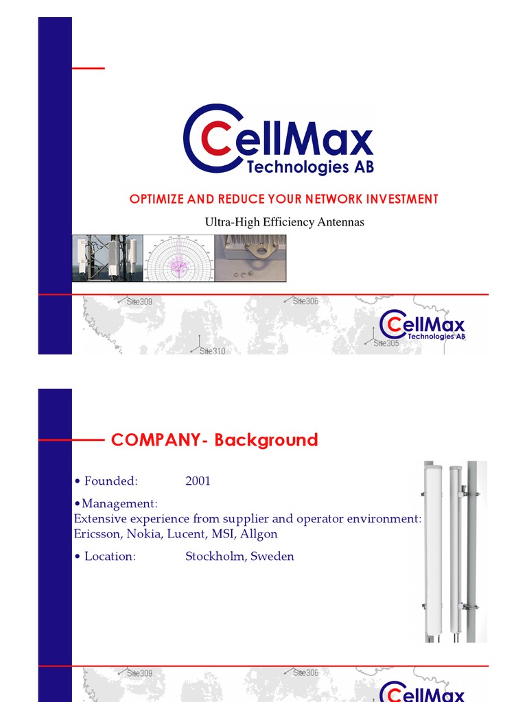 CellMax Antenna - 201105 (Compatibility Mode) | PDF | Antenna (Radio ...