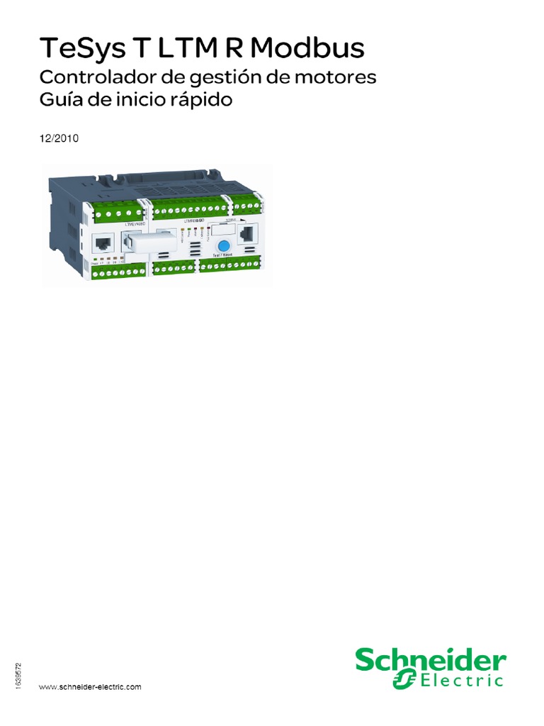 TeSys T LTM R Modbus | PDF