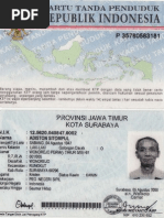 KTP Bagian Depan | PDF