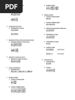 Comprehensive Kinematics Formulas Guide | PDF | Rotation Around A Fixed Axis | Angular Momentum