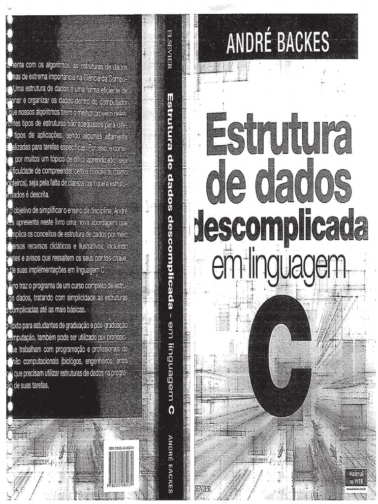 Livro - Estrutura de Dados DESCOMPLICADA em Linguagem C | PDF
