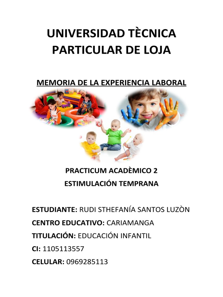 Practicum 2 | PDF | Aprendizaje | Maestros