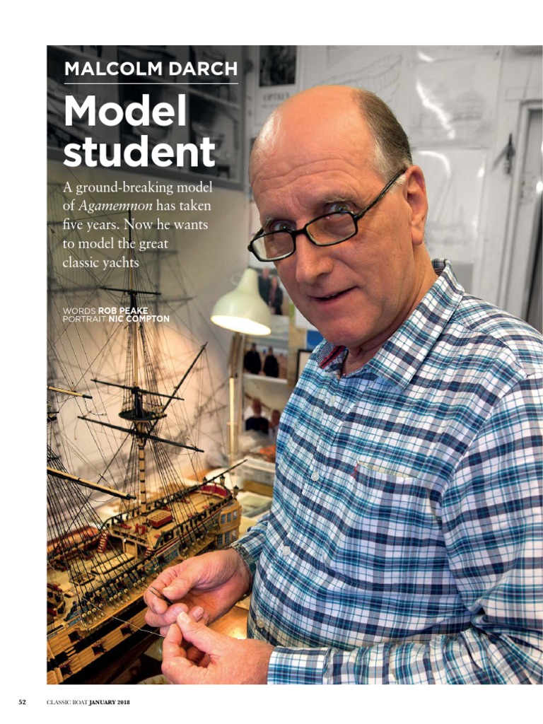Malcolm Darch - Model Student | PDF | Deck (Ship) | Ships