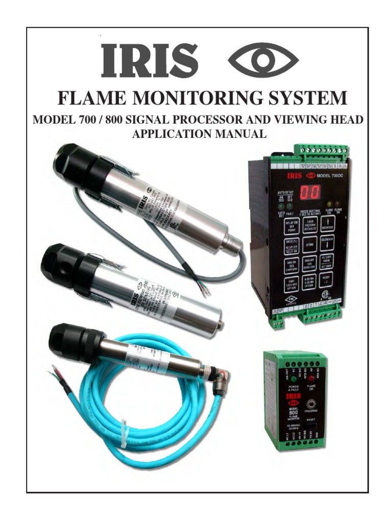 700 - Series - IRIS FLAME MONITORING SYSTEM | PDF | Relay | Electrical ...