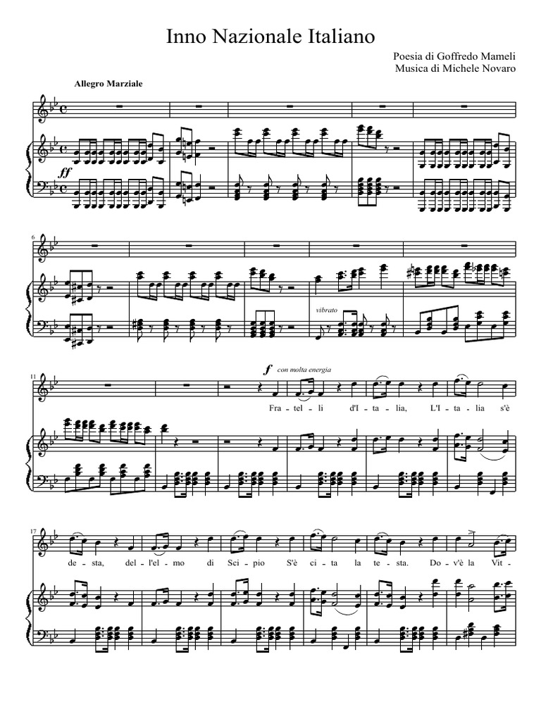 Inno Nazionale Italiano | PDF