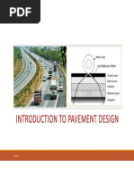 A Mini Project On Bituminous Road Layers | PDF | Asphalt | Road Surface