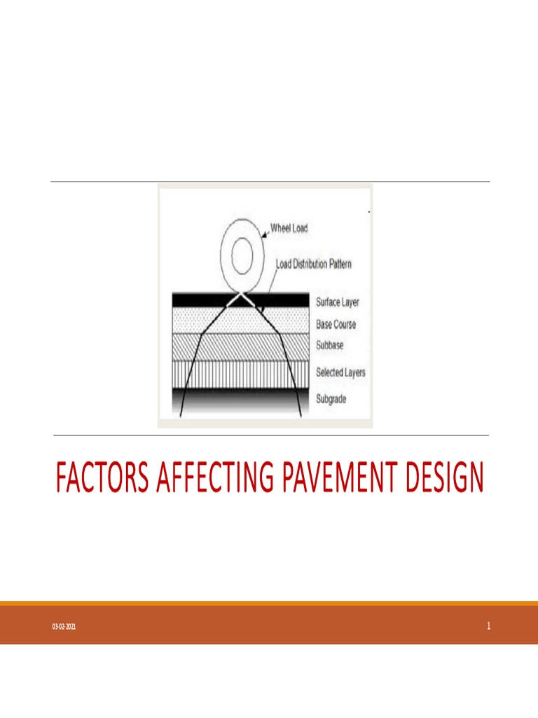 Factors Affecting Pavement Design | PDF | Young's Modulus | Elasticity ...