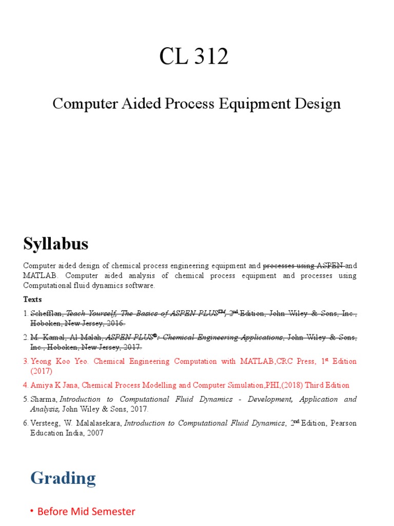 Computer Aided Process Equipment Design | PDF | Process Engineering ...
