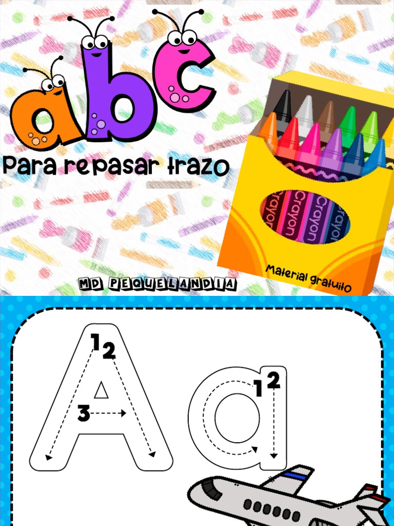 Abc para Repasar Trazo | PDF