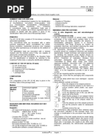 Package Insert - API 50 CHL Medium | PDF | Infection | Microbiology