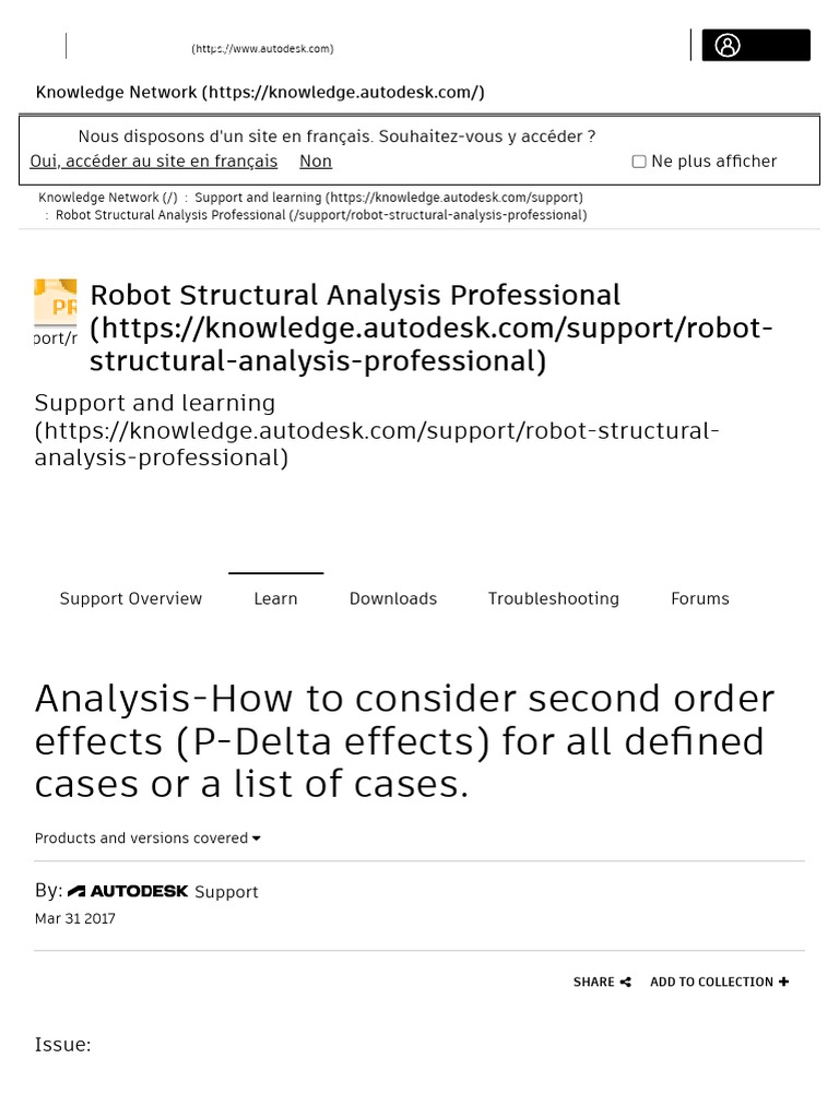 Analysis-How To Consider Second Order Effects (P-Delta Effects) For All ...
