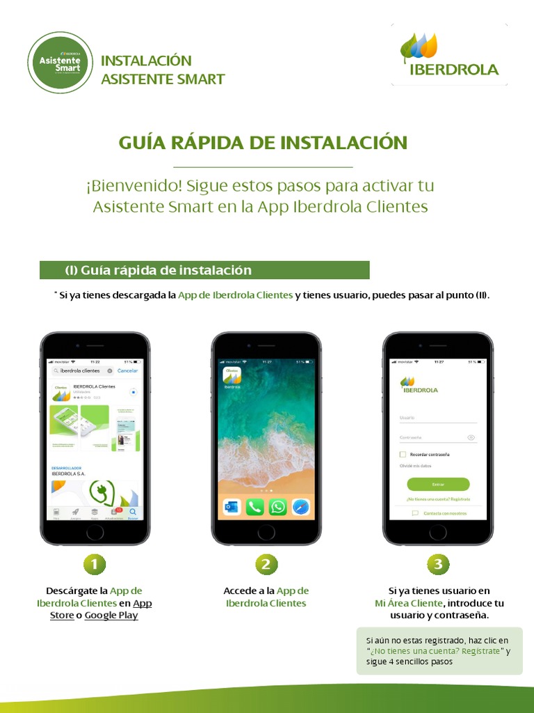 Guía rápida de instalación del Asistente Smart en la aplicación ...