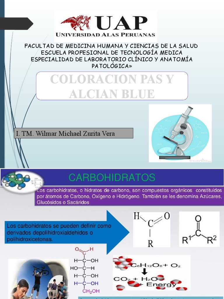 Carbohidratos y Coloracion Pas. | PDF | Epitelio | Ph
