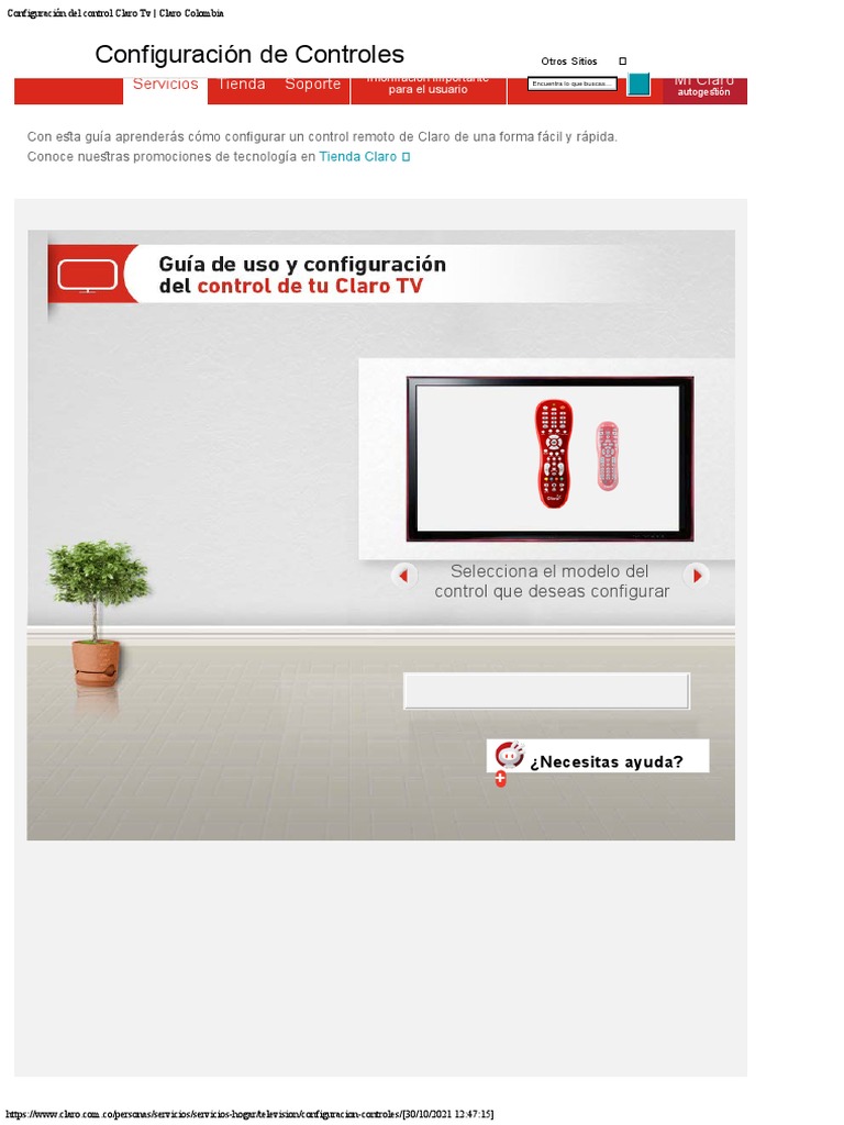 Configuración Del Control Claro TV Claro Colombia | PDF | Apple Inc ...