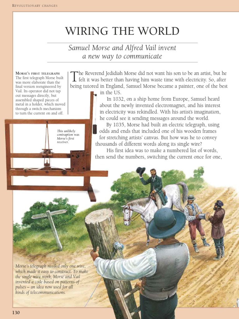 Wiring The World: Samuel Morse and Alfred Vail Invent A New Way To ...