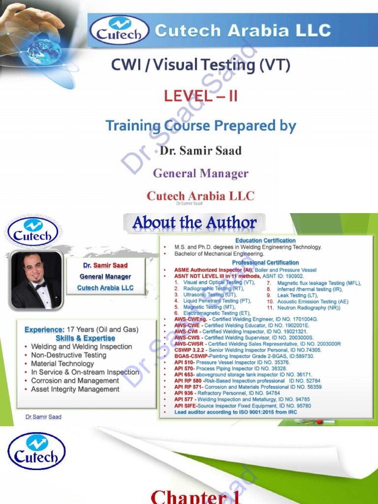 CWI & VT Level II | PDF