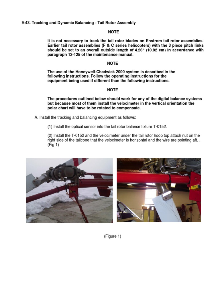 Balancing Tail Rotors | PDF | Helicopter Rotor | Helicopter