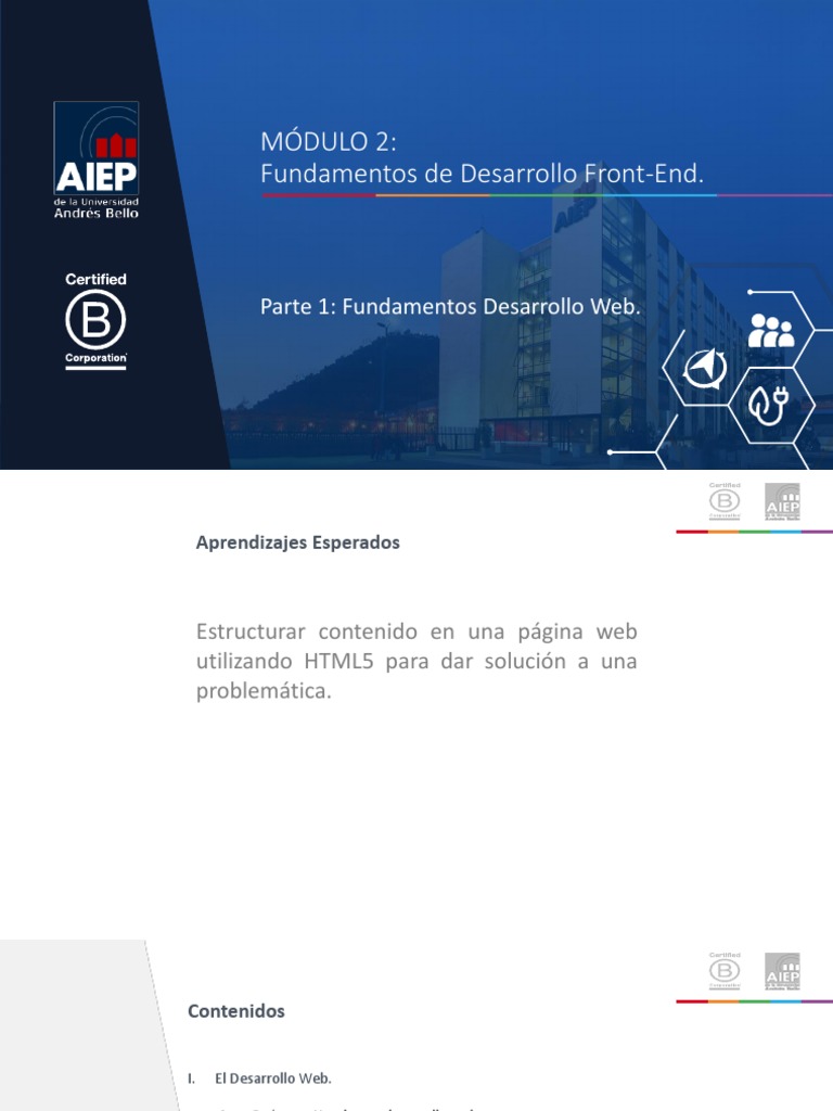 1 Fundamentos Desarrollo WEB | PDF | Script Java | HTML