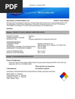 Material Safety Data Sheet: Tide Granular Laundry Detergent MSDS - Doc ...