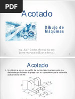 Tipos de Cotas. | PDF | Ángulo | Dibujo