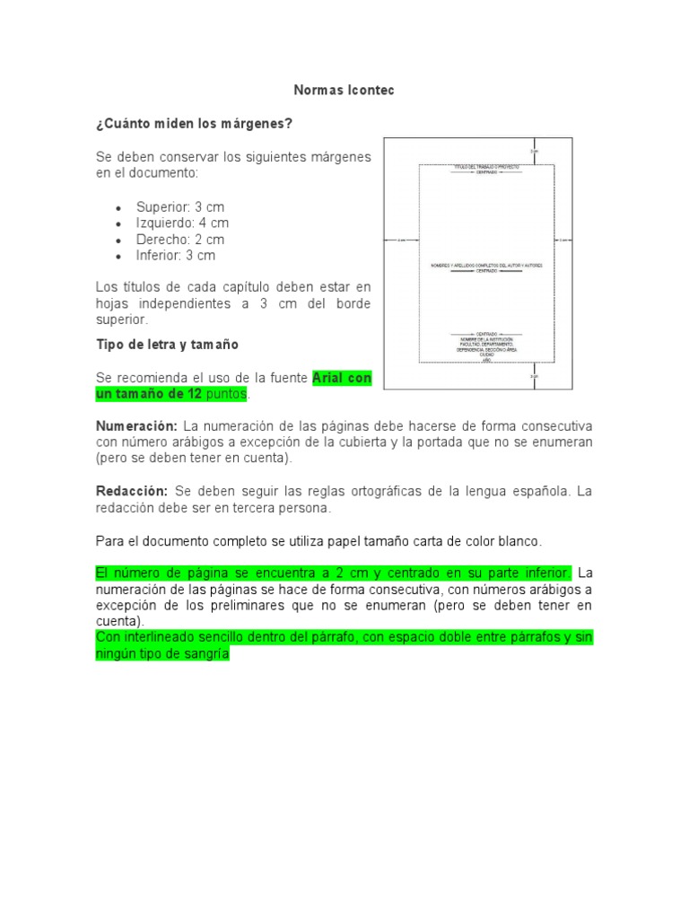 Normas Icontec | PDF