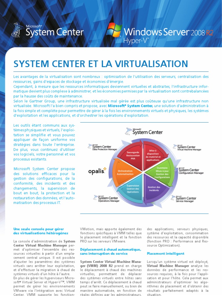 SCCM Et Virtualisation | PDF | VMware | Virtualisation