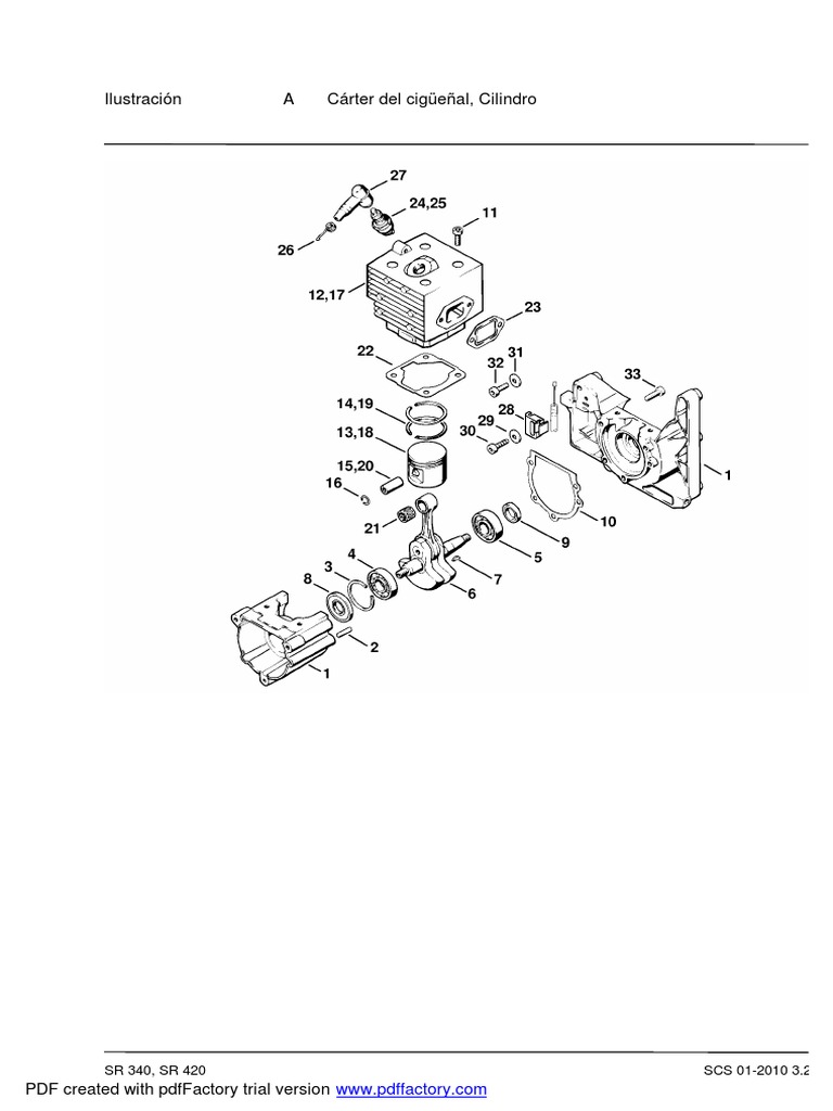 SR 420 | PDF | Partes de vehículo | Motor de combustión interna