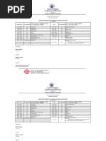 Sample of Multigrade Class Program | PDF | Learning