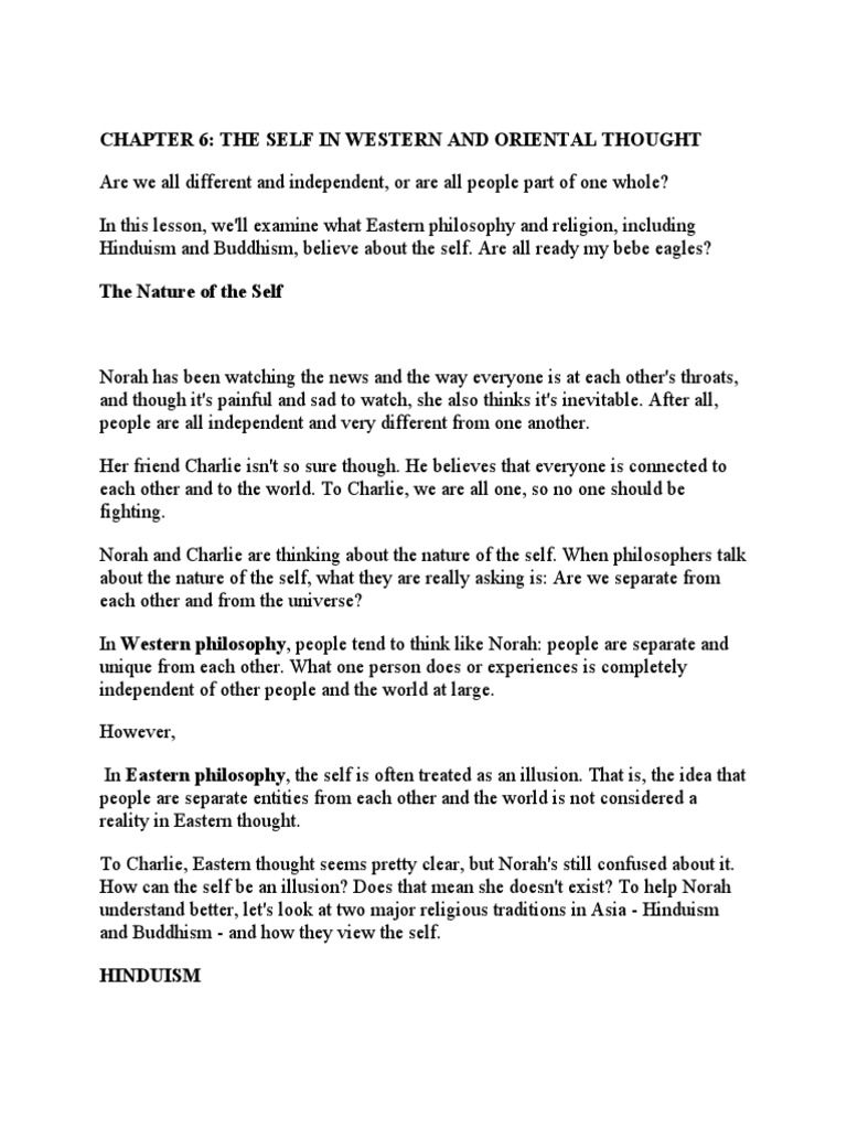 The Natural Self | PDF | Ātman (Hinduism) | Brahman