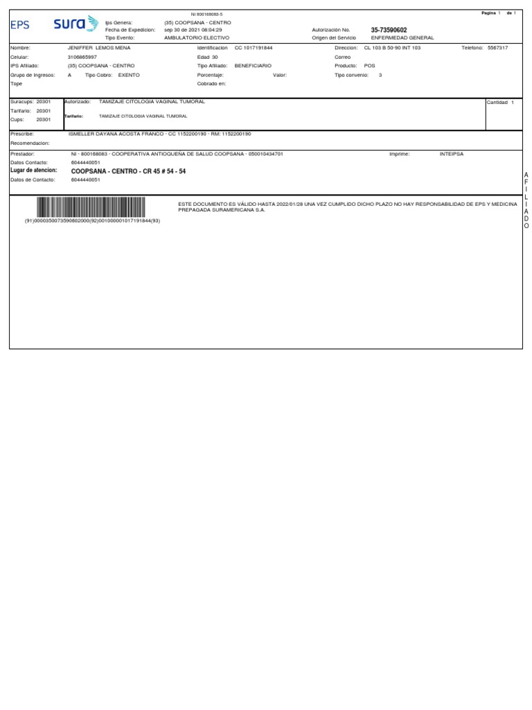 Inteipsa Formatos 1017191844 PDF | PDF