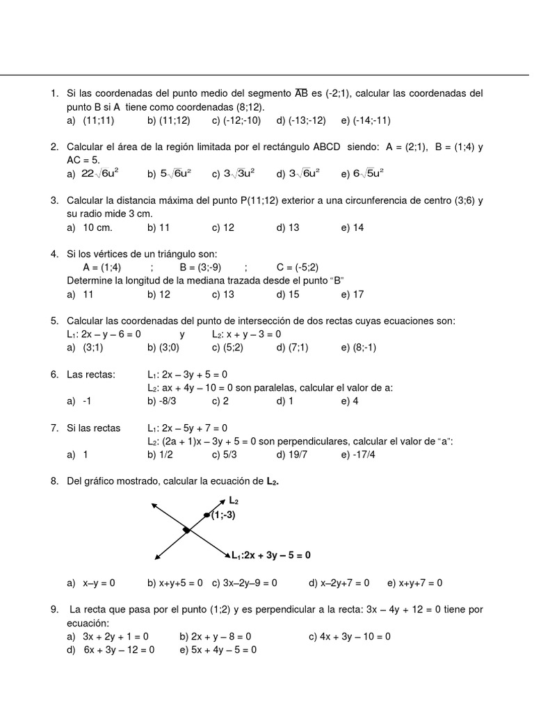 Practica 7 R.M GEO ANALITICA | PDF | Triángulo | Formas geométricas