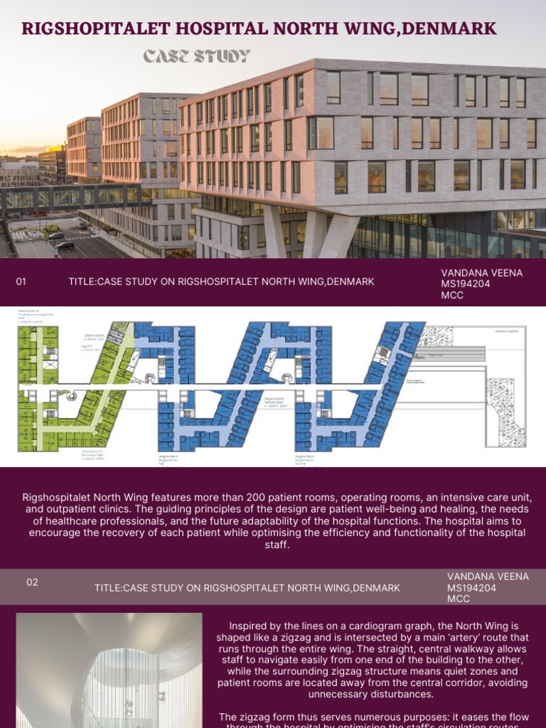Rigshospitalet North Wing Case Study | PDF