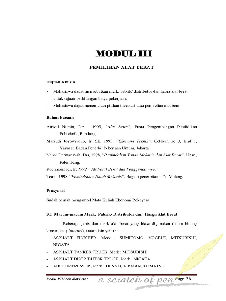 Materi Kuliah PTM MG-5, 6 & 7 | PDF