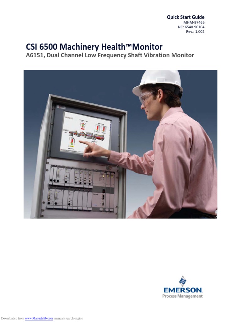 CSI 6500 Quick Start Manual Rev. 1.002 | PDF | Amplifier | Electrical ...