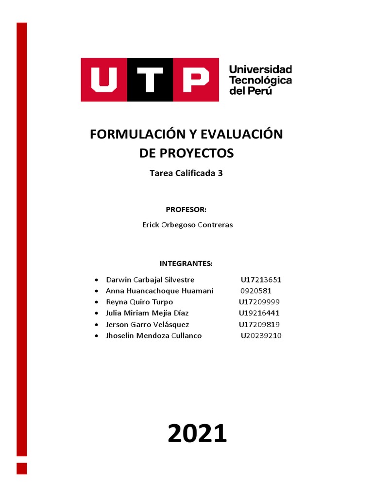 (ACV-S07) Tarea Calificada 3 - ECV | PDF | Análisis FODA | Economias