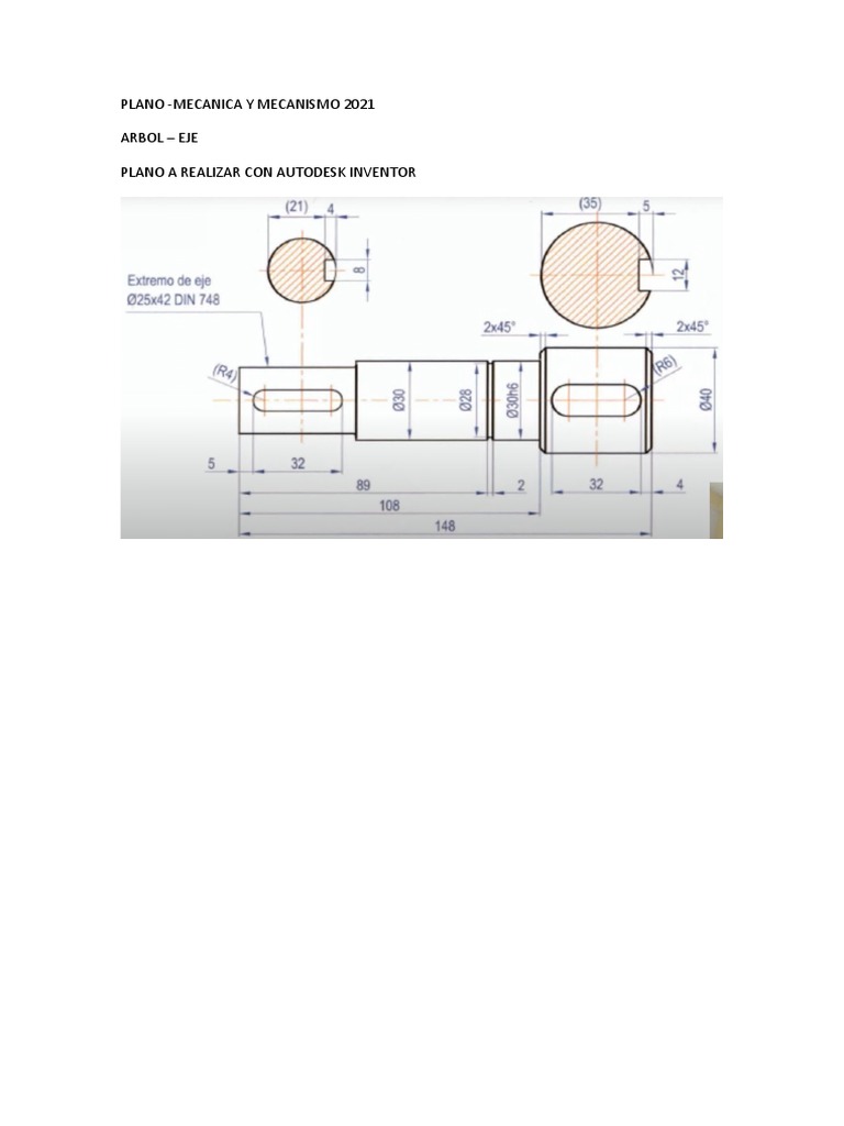 Plano Arbol para Autodesk Inventor | PDF