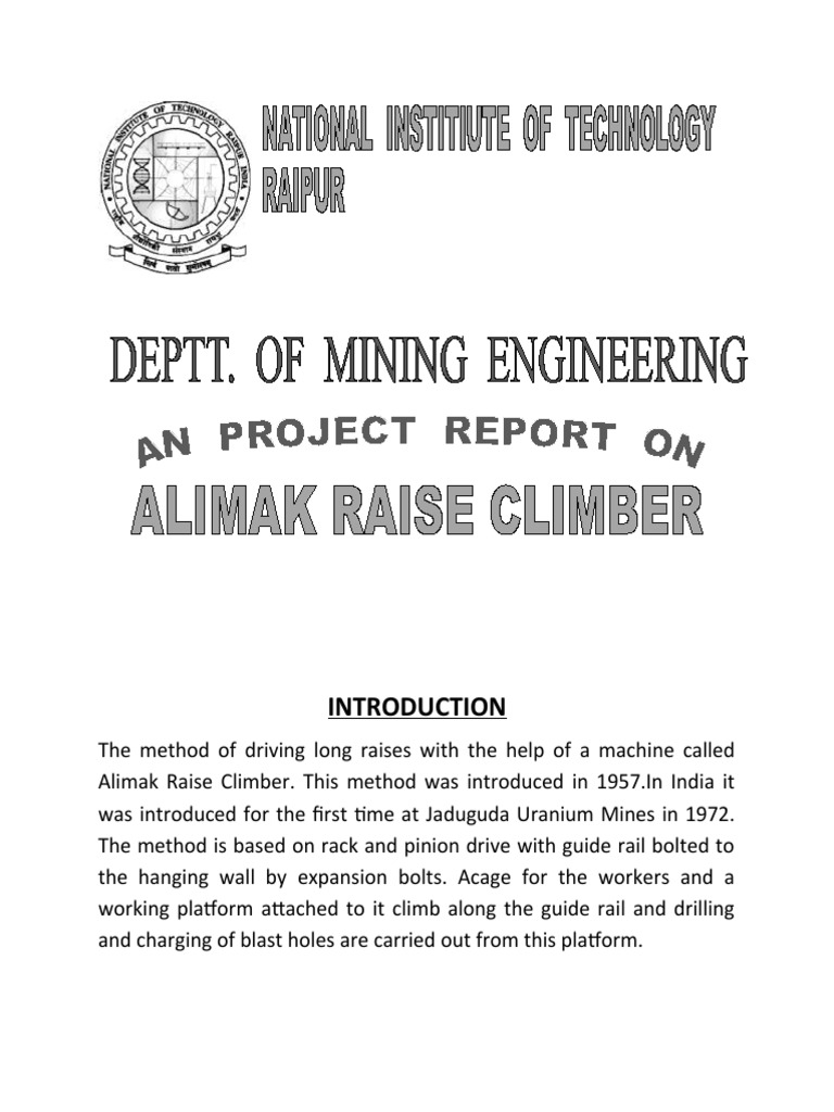 Alimak Raise Climber | PDF | Rail Transport | Safety