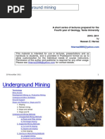 1mining Through Adit, Incline, Decline and Shaft | PDF | Mining | Tunnel