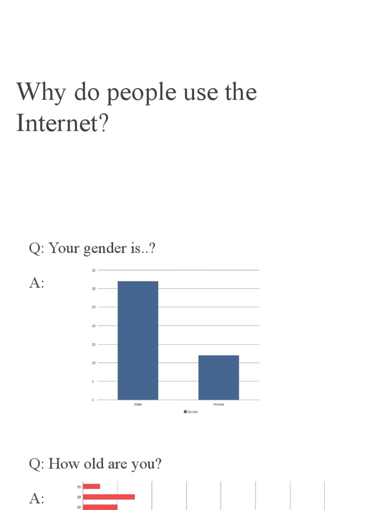 Why Do People Use Internet | PDF