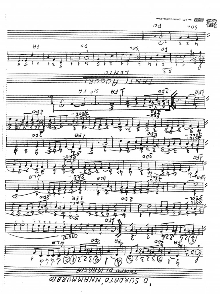 Spartiti Musicali | PDF